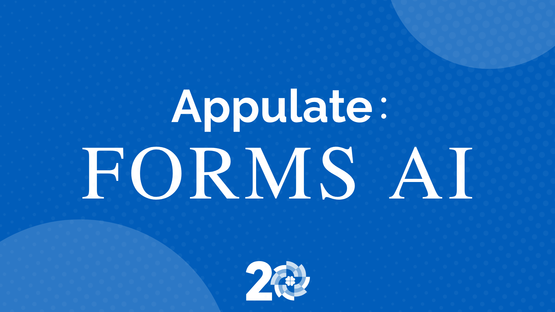 Appulate Forms AI Press Release